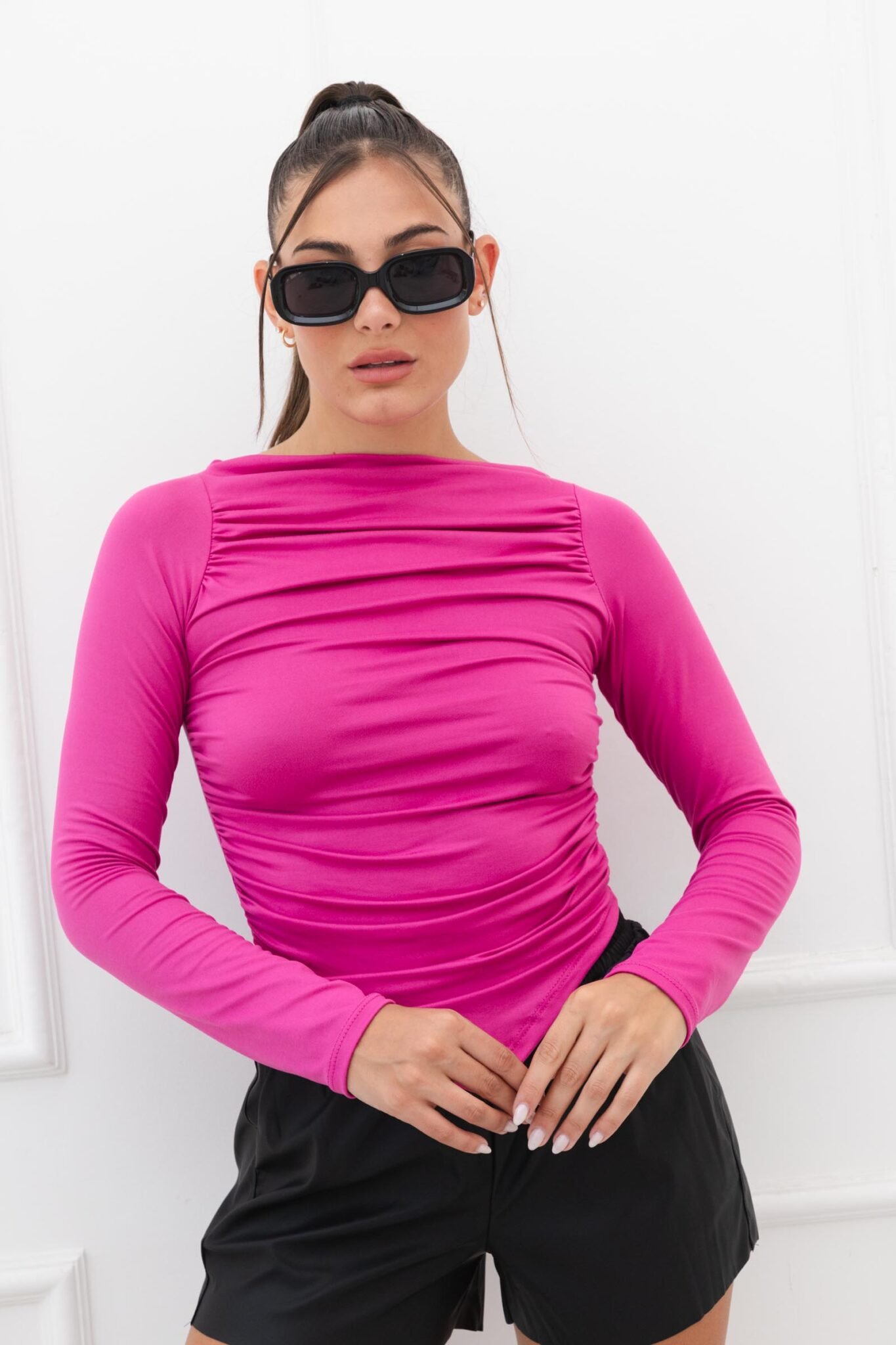 MANGA LARGA EMMITA ALG GAMUZADO – Gloss ba