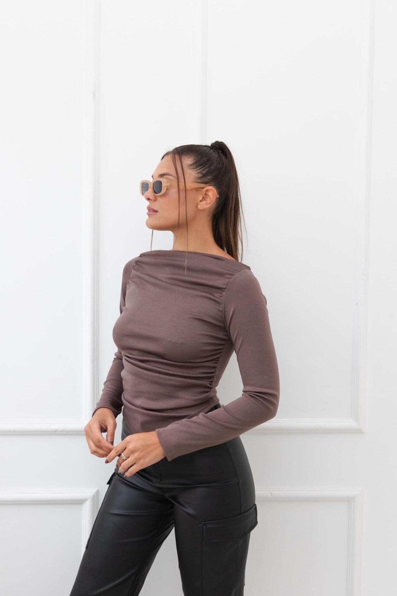 MANGA LARGA EMMITA RIB TENSE – Gloss ba