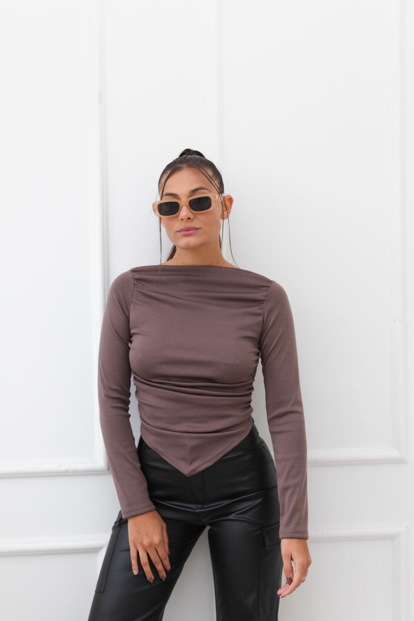 MANGA LARGA EMMITA RIB TENSE – Gloss ba