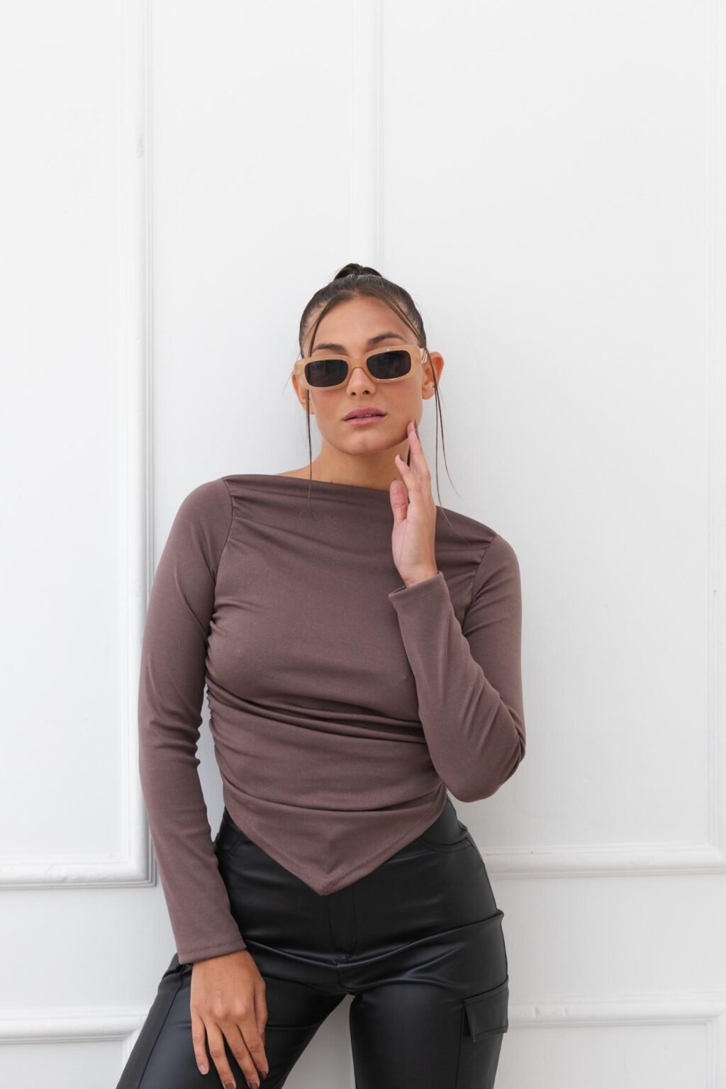 MANGA LARGA EMMITA RIB TENSE – Gloss ba