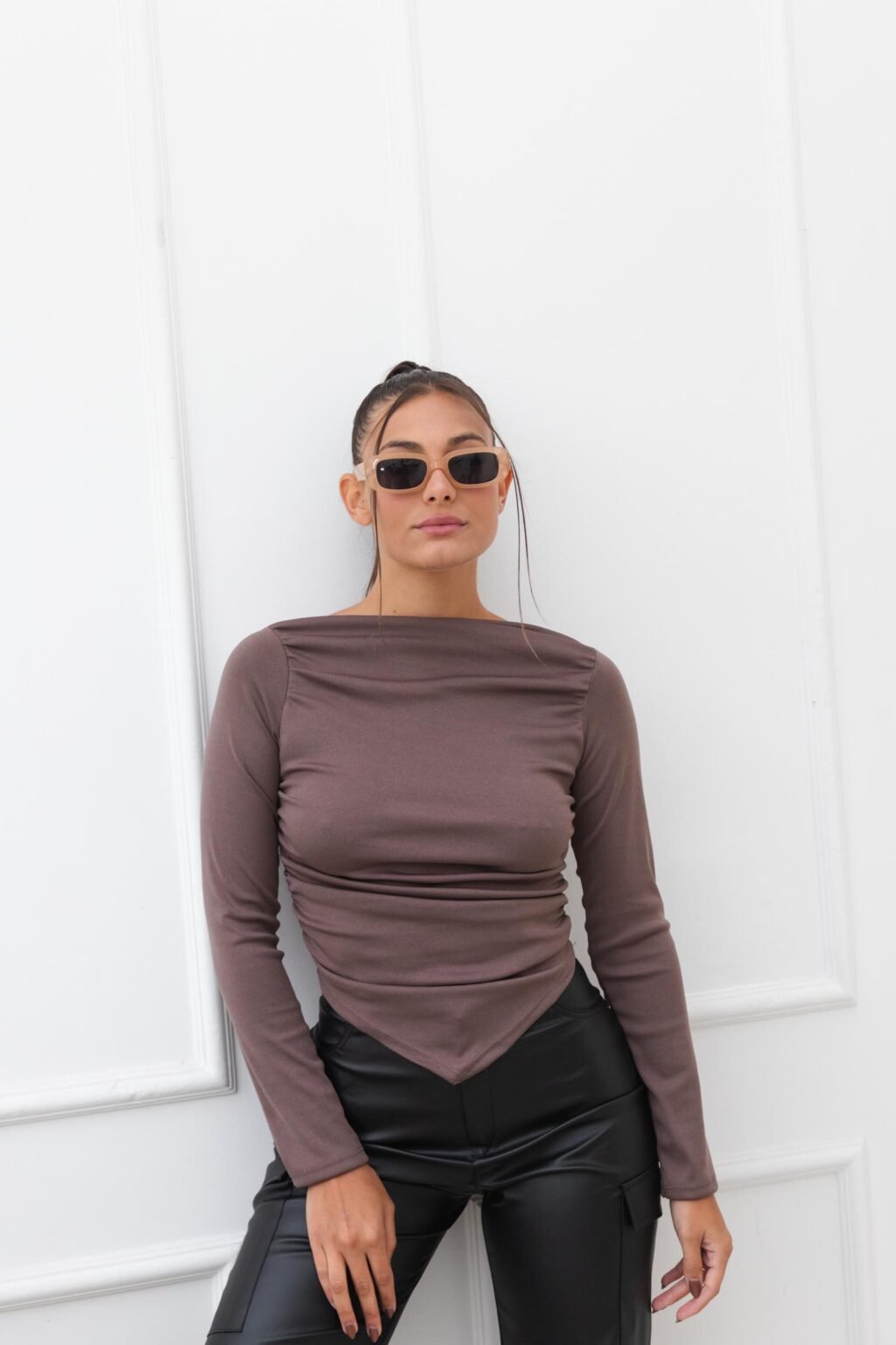 MANGA LARGA EMMITA RIB TENSE – Gloss ba